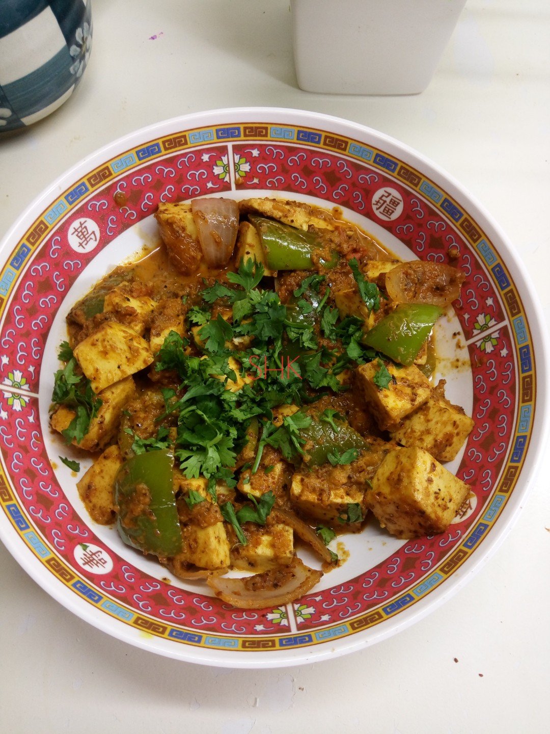 Kadai Paneer - Delicious Indian Home Made Recipes by Swati's Home Kitchen